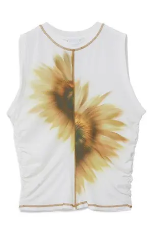 Desigual Floral Graphic Tank