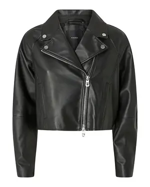 Women's Moto Leather Dress