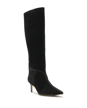ALEXANDRE BIRMAN Malva Leather Boots - Black
