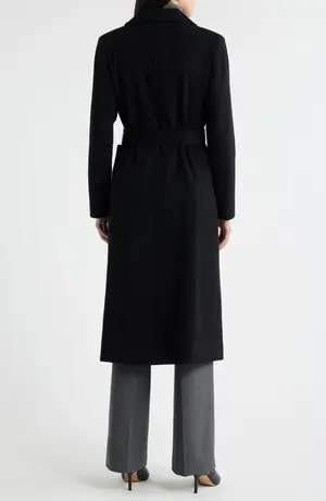 Fleurette Shane Wool Wrap Coat