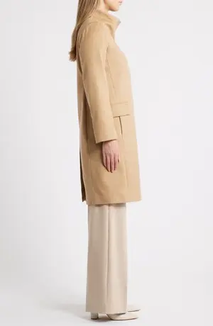 Fleurette Milly Cashmere Coat - Camel