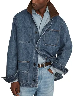 Denim Outerwear For Men