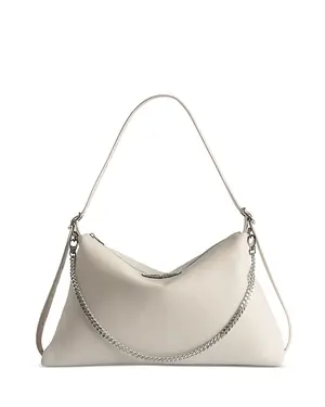 Zadig&Voltaire Jim Leather Shoulder Bag - Flash