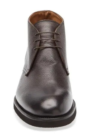 Nordstrom Italian Collection Saluzzo Chukka Boot - Dark Brown Leather
