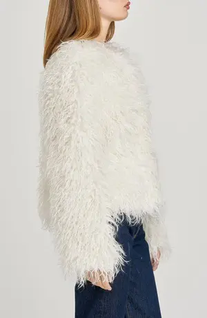 WAYF Bridgette Faux Fur Jacket