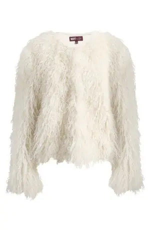 WAYF Bridgette Faux Fur Jacket