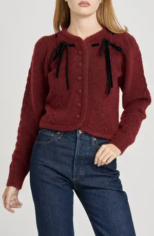 Wayf Medium Knit Cardigans For Women