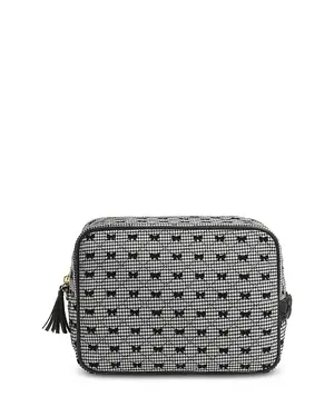 Stoney Clover Lane J'adore Bow Jacquard Pouch