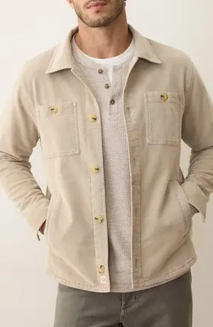 Marine Layer Max Brushed Overshirt