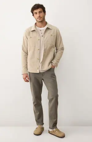 Marine Layer Max Brushed Overshirt