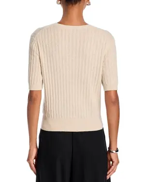 Rag & Bone Wren Cashmere Sweater - Oat Multi