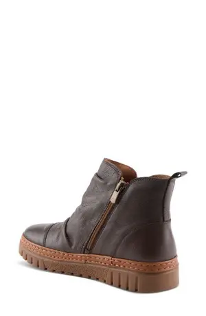 SPRING STEP SHOES Vandis Bootie - Dark Brown