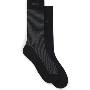 BOSS Assorted 2-pack Dress Socks - Black