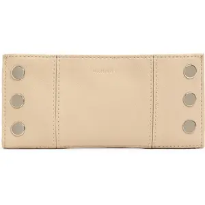 HAMMITT 110 North Leather Wallet - Limestone/silver