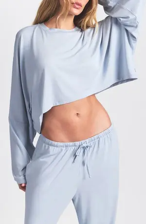 SKIMS Crop Top & Pants Pajamas