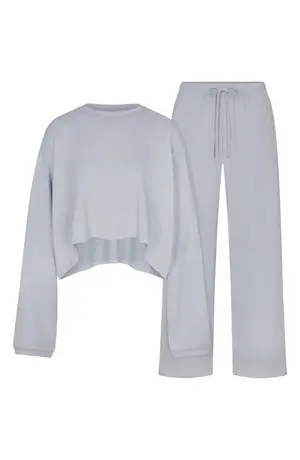 SKIMS Crop Top & Pants Pajamas