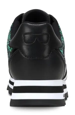 Karl Lagerfeld Paris Platform Sneakers - Multi/black
