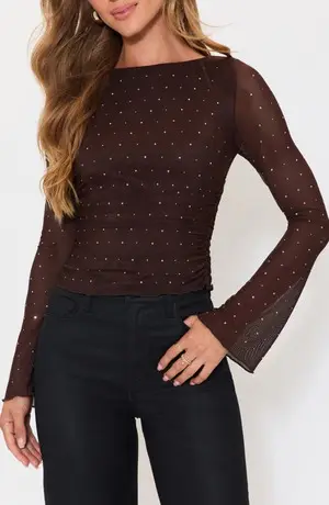Vici Long Sleeve Blouses