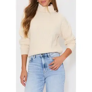 VICI Ribbed Turtleneck Sweater