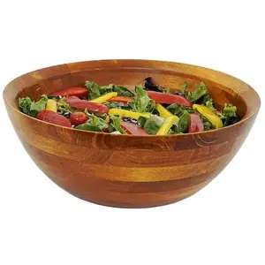 FRIELING Rubberwood Conical Bowl
