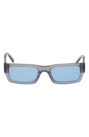 Abercrombie 54mm Rectangular Sunglasses - Grey/other/blue