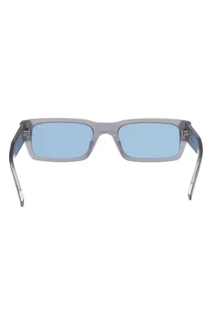 Abercrombie 54mm Rectangular Sunglasses - Grey/other/blue