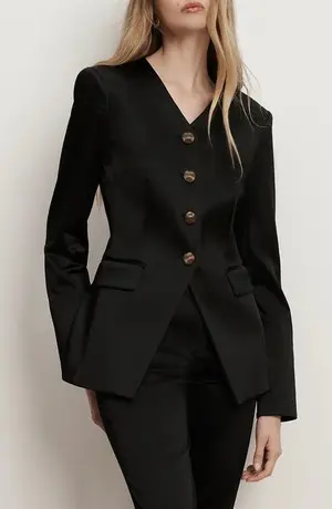 Veronica Beard Cynthia Satin Jacket
