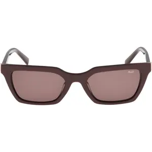 Abercrombie 52mm Cat Eye Sunglasses - Shiny Bordeaux/brown
