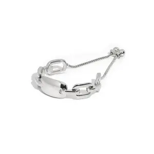 ZARUX Link Bracelet - White Gold