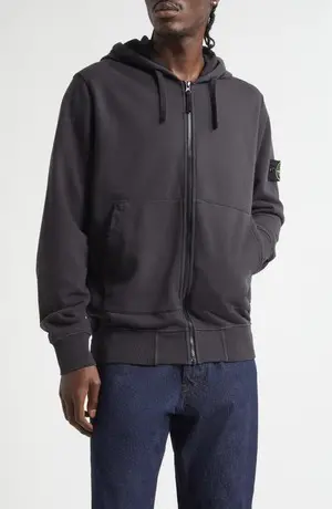 Stone Island Zip Up Sweatshirts Hoodies For Men