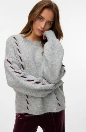 Vero Moda Ilina Oversize Mélange Sweater