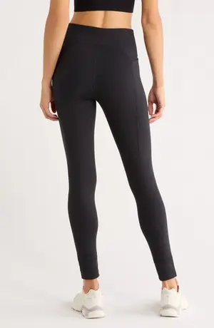 Zella Cozy Tech Pocket Leggings - Black