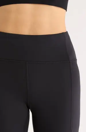 Zella Cozy Tech Pocket Leggings - Black