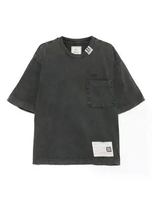 Mihara Yasuhiro Logo-patch T-shirt - Black
