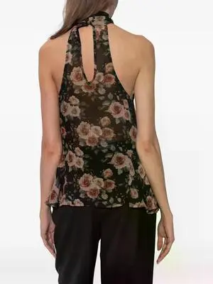 IRO PARIS Lassan Floral-print Top