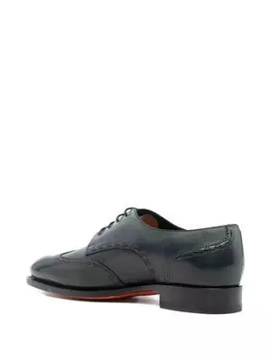 Santoni Wingtips Derby Shoes