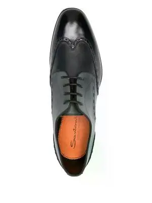 Santoni Wingtips Derby Shoes