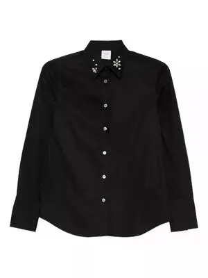 CALIBAN Embellished Long-sleeved Shirt