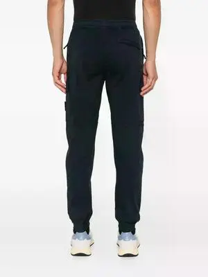 Stone Island Stretch-tc Twill Cargo Pants - Blue
