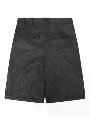 HELIOT EMIL Armada Crumpled Cotton Shorts