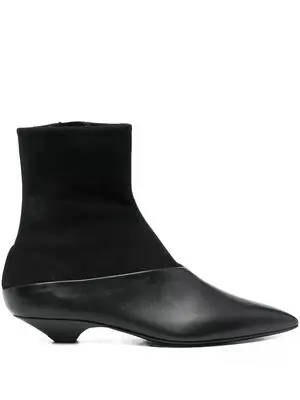 SERGIO ROSSI 30mm Pointed-toe Boots