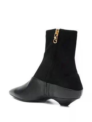 SERGIO ROSSI 30mm Pointed-toe Boots
