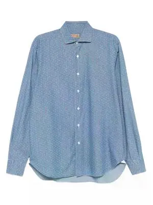 BARBA NAPOLI Patterned Shirt