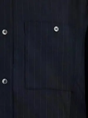 TONYWACK Pinstripe-pattern Long-sleeve Shirt