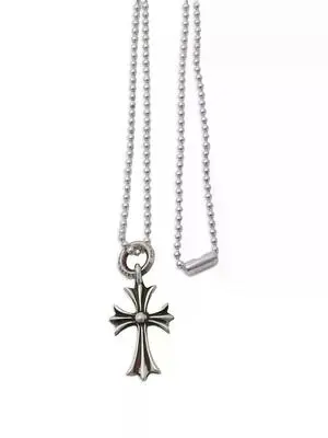 Chrome Hearts Cross Pendant Necklace - Silver