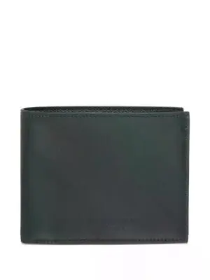 Giorgio Armani Debossed-logo Bi-fold Wallet - Green