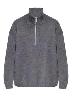 RETHINKIT STUDIOS Oslo Zip-up Funnel-neck Sweater