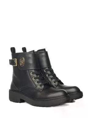 Liu Jo Buckle Logo Plaque Boots