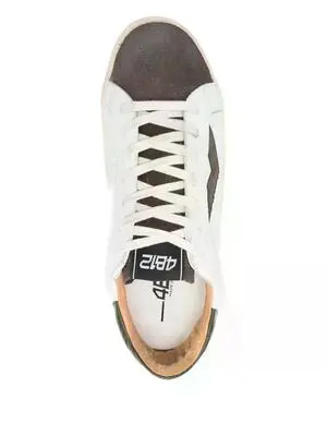 4B12 Low Top Sneakers - White