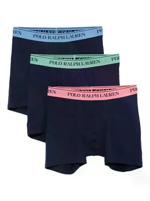 Ralph Lauren Logo-waistband Boxers - Blue